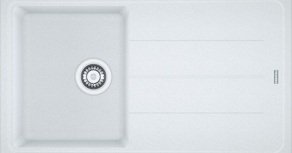 Franke Basis BFG 611-86 Bianco Granit Evye